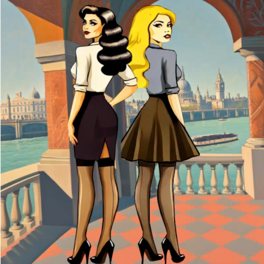 Showers of Gold: A Duo with Christine Love and Mr. E - Hellga, The Lady in Latex